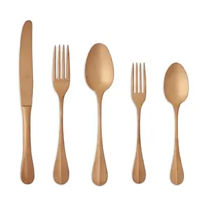 COSTA NOVA Nau Pvd Copper 5-piece Place Setting - Gold