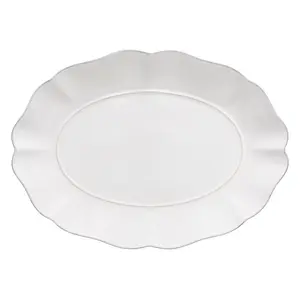 COSTA NOVA Rosa Oval Platter - White