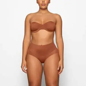 SKIMS Smoothing Intimates High Waisted Brief Bronze