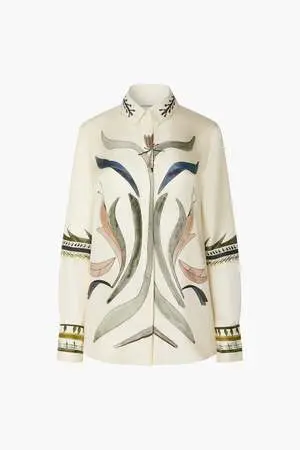Altuzarra Chika Top - Macadamia Botanical