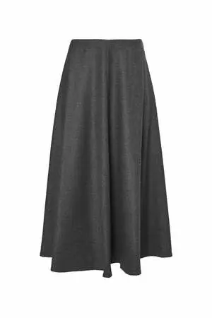 Altuzarra Varda A-Line Leather Skirt One-color