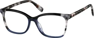 Zenni Square Glasses 2030339 Blue