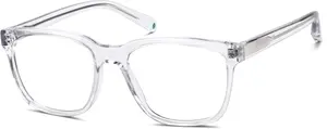 Zenni Square Glasses 2030339 Clear
