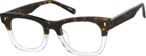 Zenni Square Glasses 2030339 Translucent
