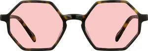 Zenni Geometric Full Rim Eyeglasses - Tortoiseshell