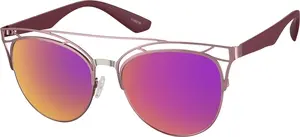 Zenni Cat-Eye Full Rim Sunglasses Pink