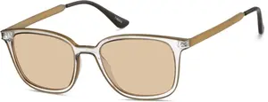 Zenni Cat-Eye Full Rim Sunglasses Tawny