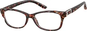 Zenni Zenni Cat-Eye Full Rim Frame Floral