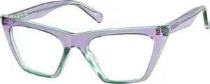 Zenni Zenni Cat-Eye Full Rim Frame Purple