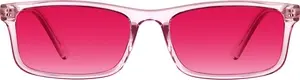 Zenni Classic Rectangle Full Rim Eyeglasses - Pink