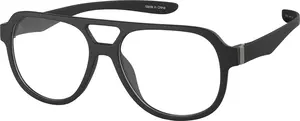 Zenni Aviator Full Rim Frame - Black