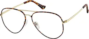 zenni - Aviator Stainless Steel Full Rim Frame