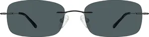 Zenni Rectangle Rimless Eyeglasses