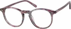 Zenni Round Full Rim Eyeglasses - Pattern