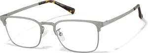 Zenni Browline Eyeglasses Full Rim Frame - Gray