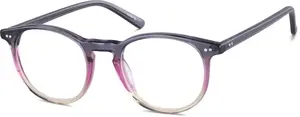 Zenni Round Full Rim Frame Glasses - Purple