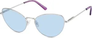 Zenni Vintage Cat-eye Sunglasses - Silver