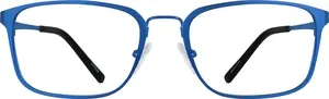 Zenni Lightweight Rectangle Full Rim Frame - Navy