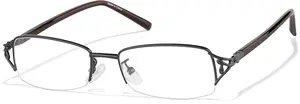 Zenni Rectangle Eyeglasses Gray