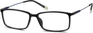 Zenni Classic Rectangle Full Rim Eyeglasses Frame