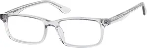 Zenni Classic Rectangle Glasses Translucent