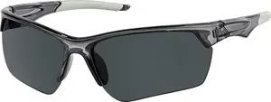 Zenni Sunglasses With Plastic Frame Gray