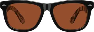 Zenni Experimental Square Eyeglasses - Black