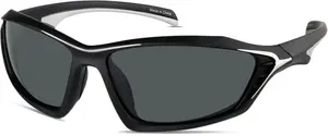 Zenni Sunglasses With Polarized Lenses Black & Silver