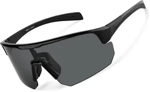 Zenni Sunglasses With Polarized Lenses - Black With Gray Lens