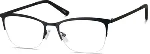 Zenni Rectangle Eyeglasses - Black