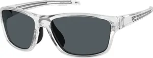 Zenni Aviator Sunglasses With Plastic Full Rim Frame Clear
