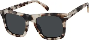 Zenni Aviator Sunglasses With Plastic Full Rim Frame Ivory Tortoiseshell
