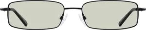 Zenni Classic Rectangle Eyeglasses Flex Titanium Full Rim Frame