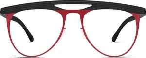 Zenni Aviator Eyeglasses - Crimson