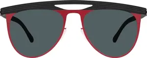 Zenni Aviator Eyeglasses - Crimson