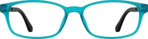 Zenni Full Rim Rectangle Eyeglasses - Blue