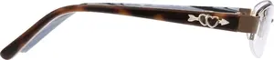 Zenni Oval Half-rim Eyeglasses