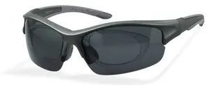 Zenni Wrap-around Sports Sunglasses - Gray