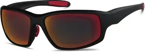 Zenni Full Rim Wrap-around Sports Eyeglasses - Black