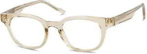 Zenni Classic Oval Full Rim Eyeglasses - Honey