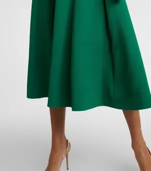 EMILIA WICKSTEAD Kylee Crêpe Midi Dress