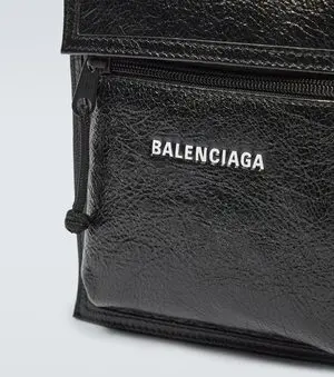 Balenciaga Explorer Leather Pouch