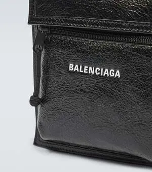 Balenciaga Explorer Leather Pouch