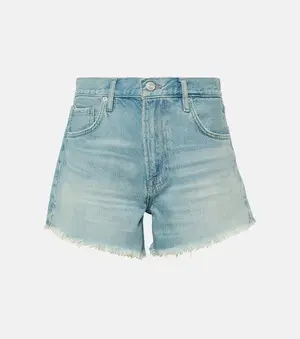 FRAME Le Super High Denim Shorts