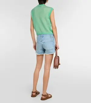 FRAME Le Super High Denim Shorts