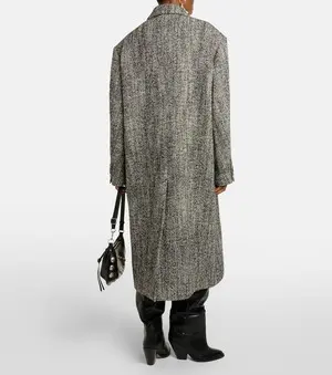 Isabel Marant Lojimiko Oversized Wool-blend Coat