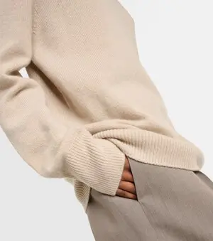 THE ROW Stepny Wool And Cashmere Turtleneck Sweater