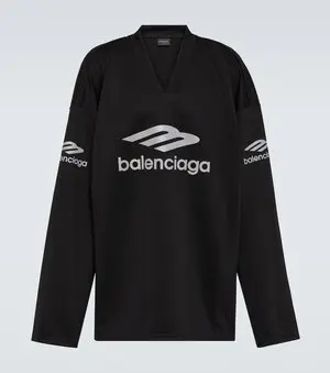 Balenciaga 3b Sports Icon Oversized Top