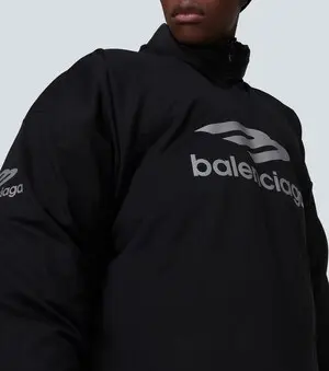 Balenciaga 3b Sports Icon Oversized Top