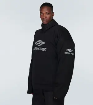 Balenciaga 3b Sports Icon Oversized Top